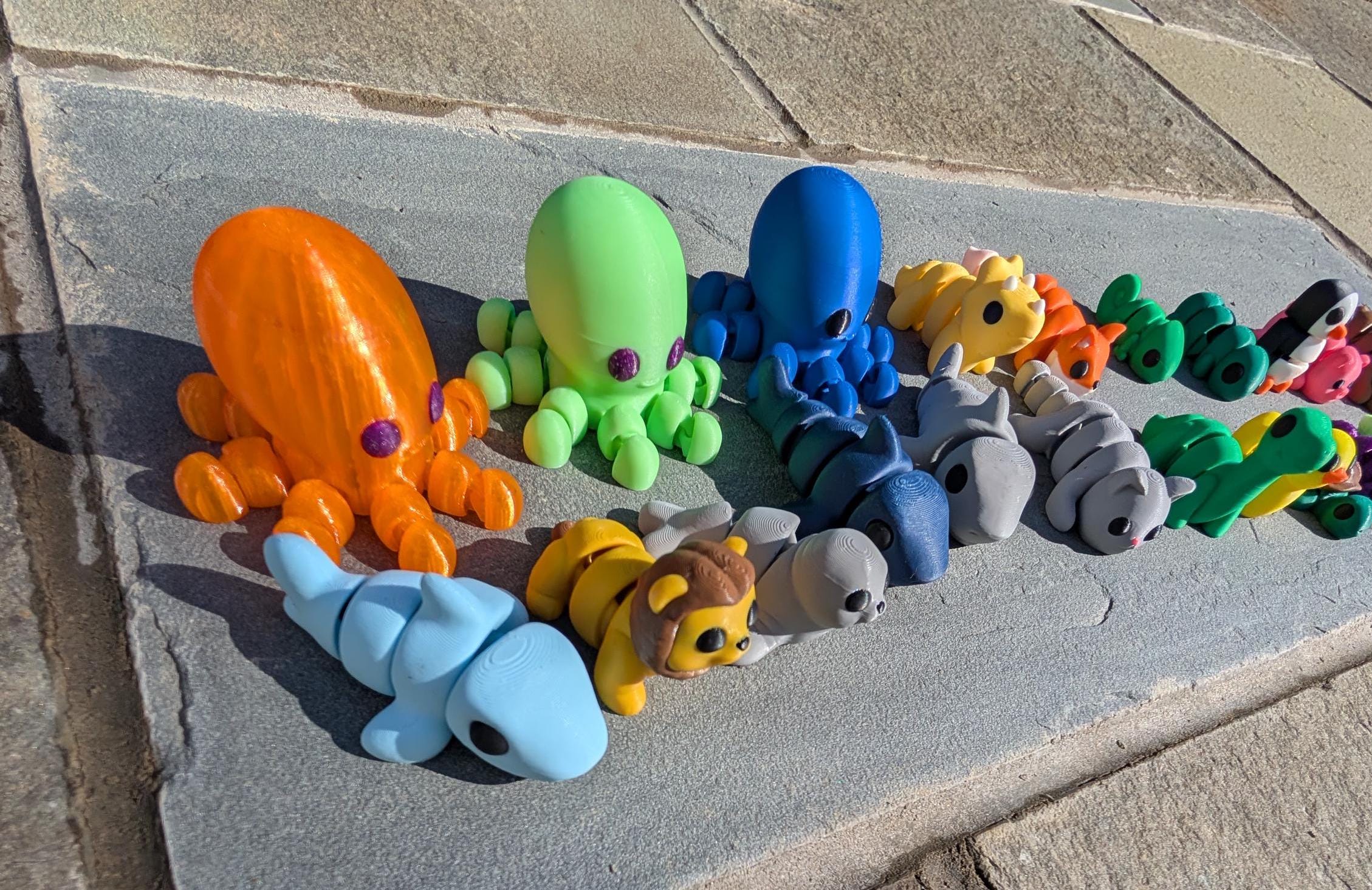 Pick Your Own 3d Printed Mini Animals - Etsy