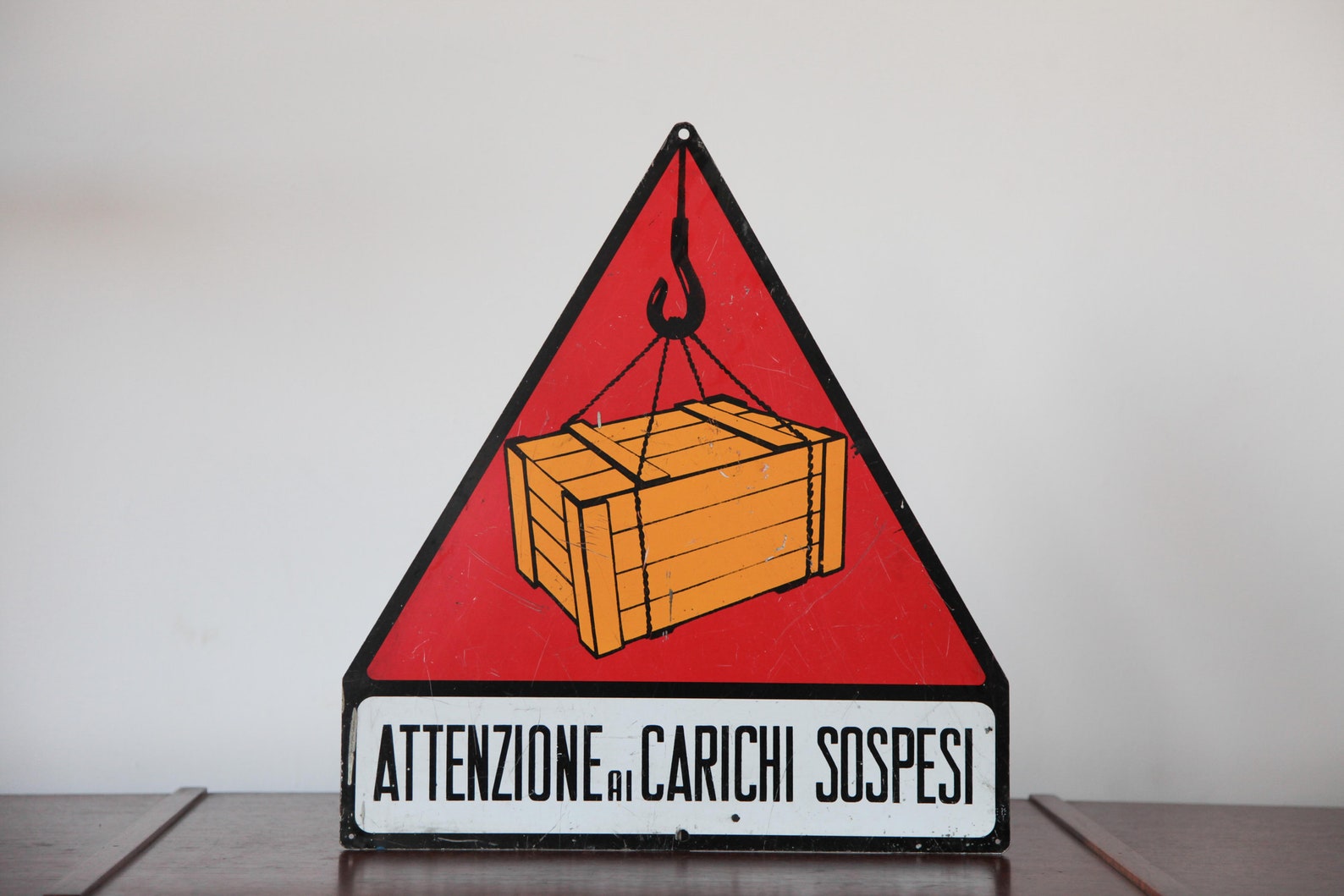 Vintage Safety Sign For Sale at Lewis Wooley blog
