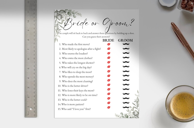 Engagement Party Games: 3 Pack - Etsy