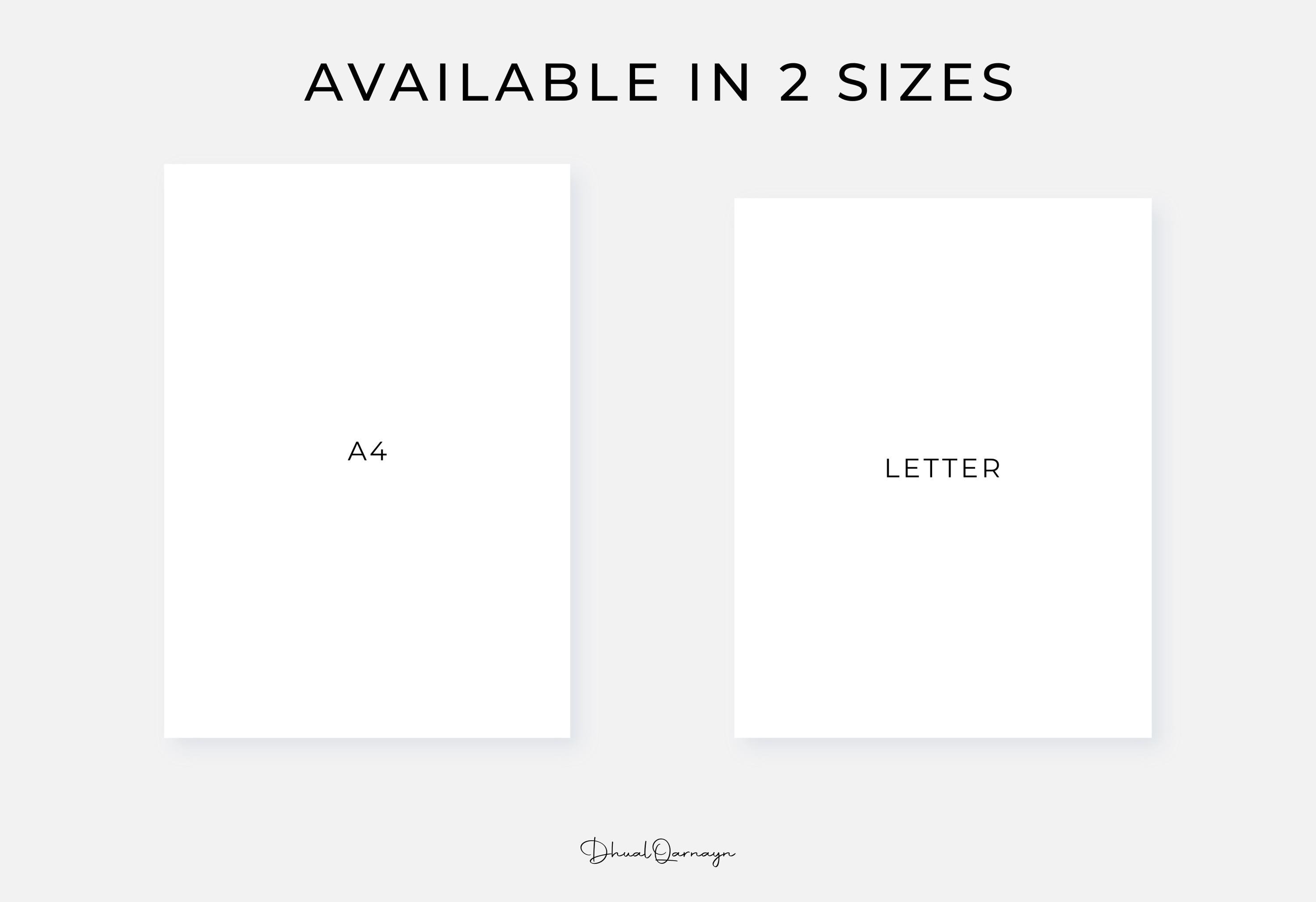 Visitor Log, Printable Visitor Sign in / Sign Out Sheet, PDF, A4/letter ...