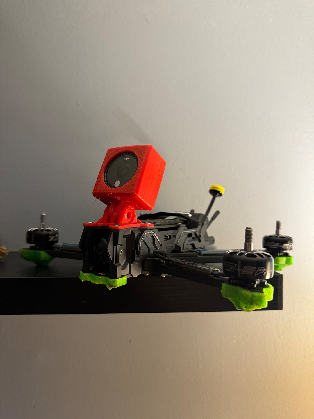 FPV Camera Mount for Iflight Nazgûl V5 With DJI Action 2 TPU Camera ...