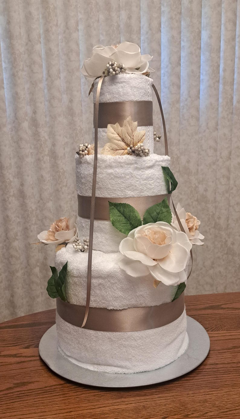 Bridal Shower Towel Cakes - Etsy