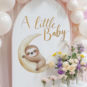 Cute Baby Sloth Clipart, Watercolor Woodland Animal PNG, Cute Sloth ...
