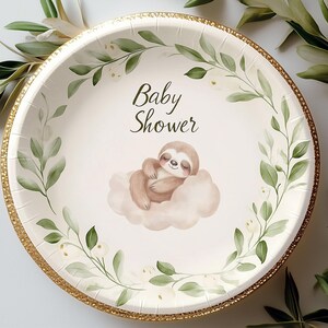 Cute Baby Sloth Clipart, Watercolor Woodland Animal PNG, Cute Sloth ...