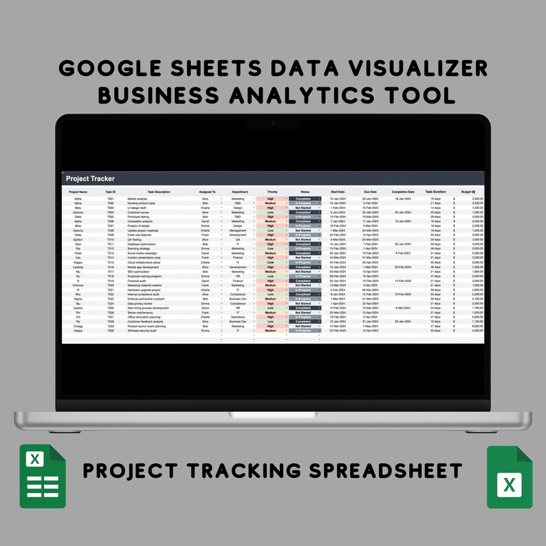 Simple Dashboard Template Google Sheets Data Visualizer Business ...