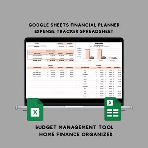 Personal Monthly Budget Template Small Business Financial Planner ...