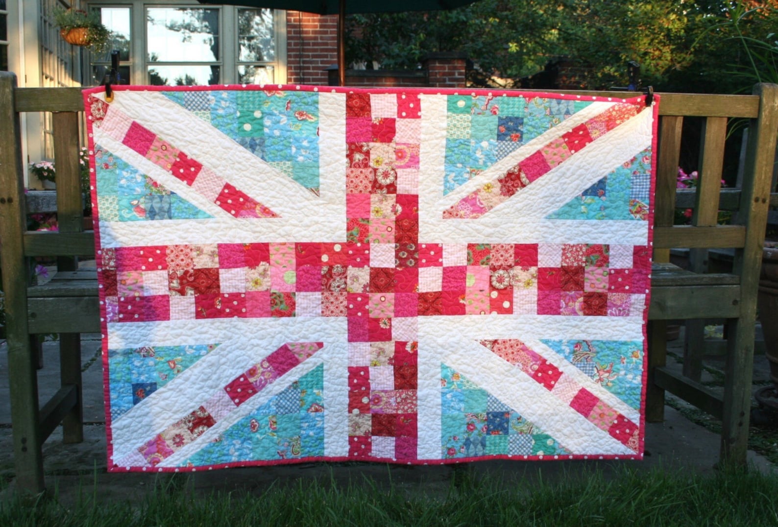 Union Jack Quilt PDF Pattern - Etsy