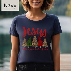 Christian Christmas Shirt, Christmas Christ Shirt, Jesus X-mas Shirt ...