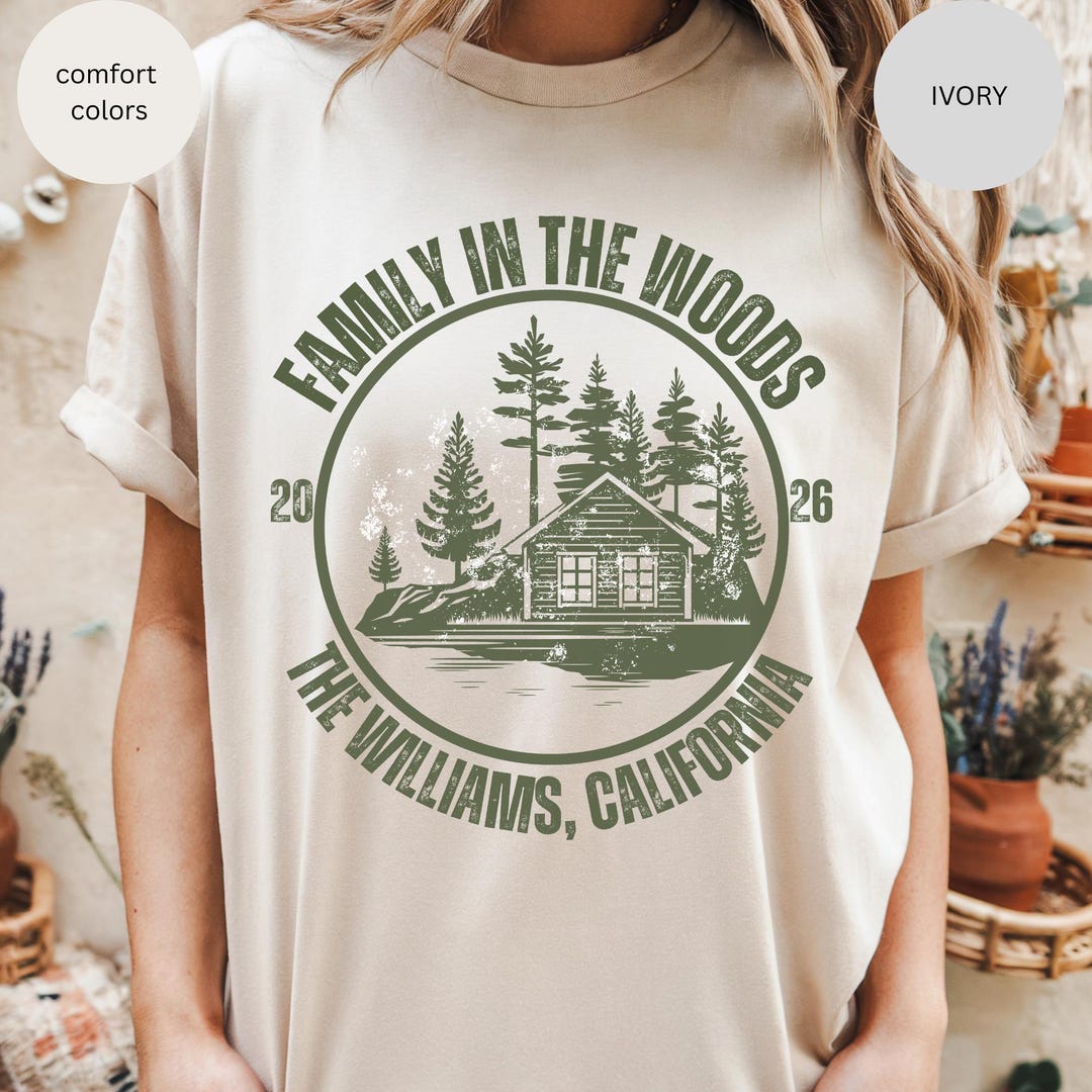 Custom Family Shirt, Personalized Cabin Trip Tee, Funny Matching Group ...