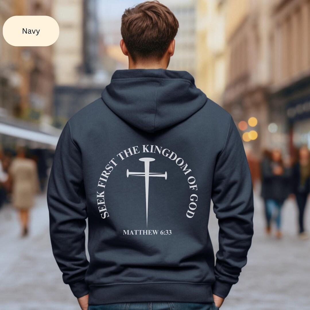 Christian Man Hoodie, Catholic Man Hoodie, Religious Hoodie, Faith ...