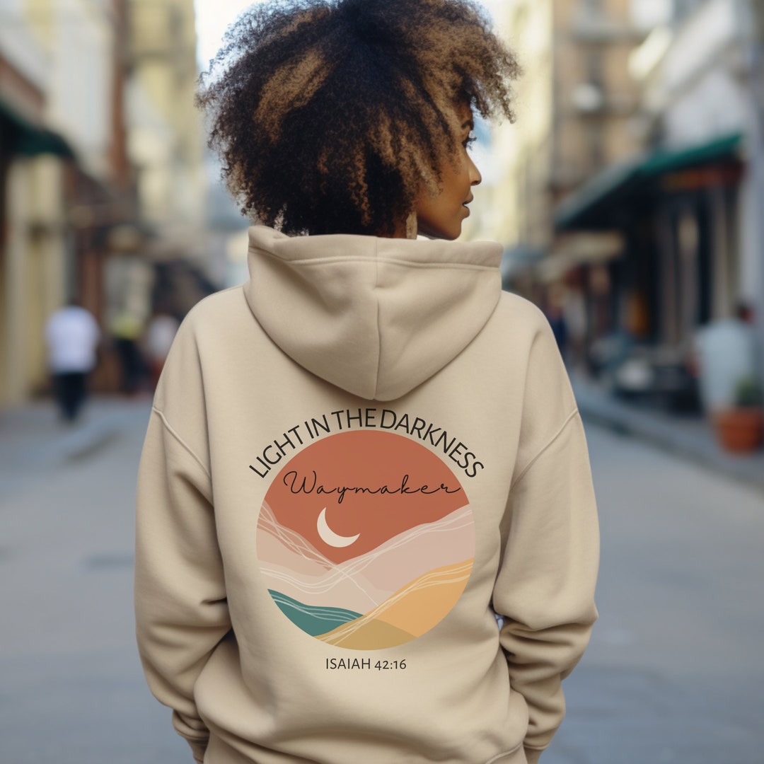 Waymaker Hooded Sweatshirt, Christian Hoodie Gift, Religious Hoodie ...