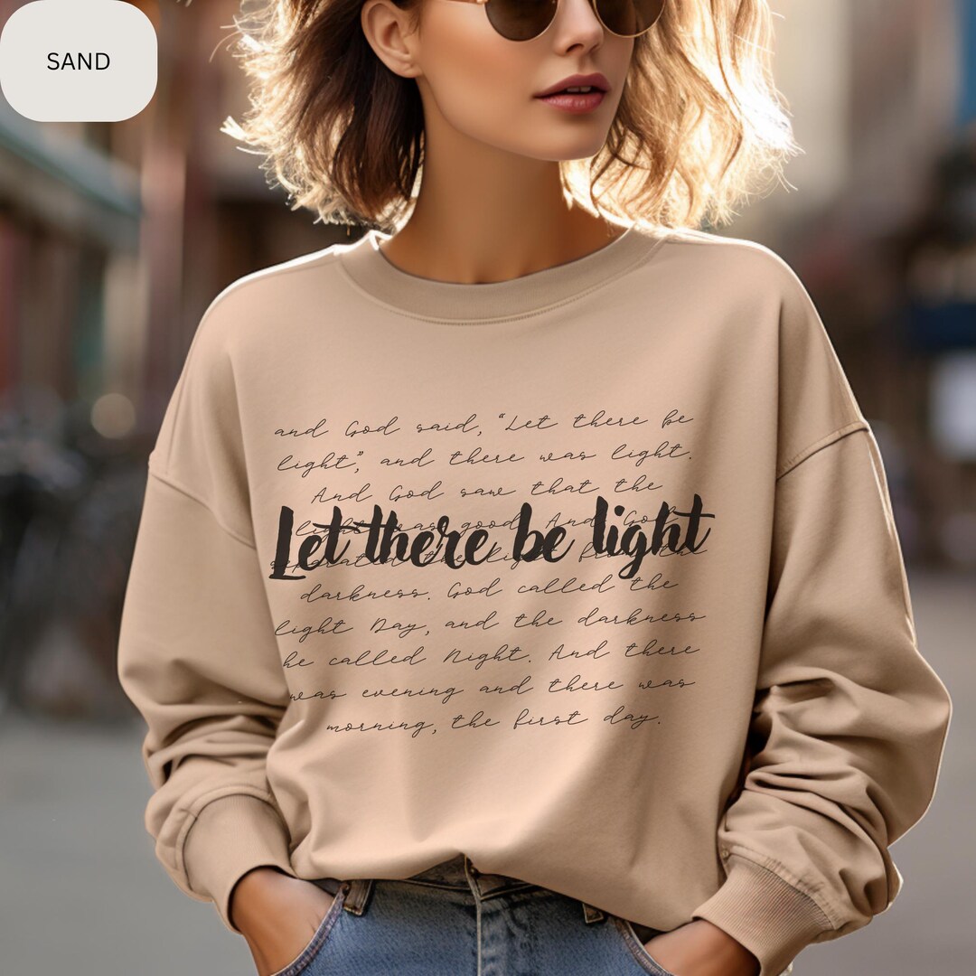 Christian Woman Sweatshirt, Catholic Girl Sweater, Scripture Pullover ...