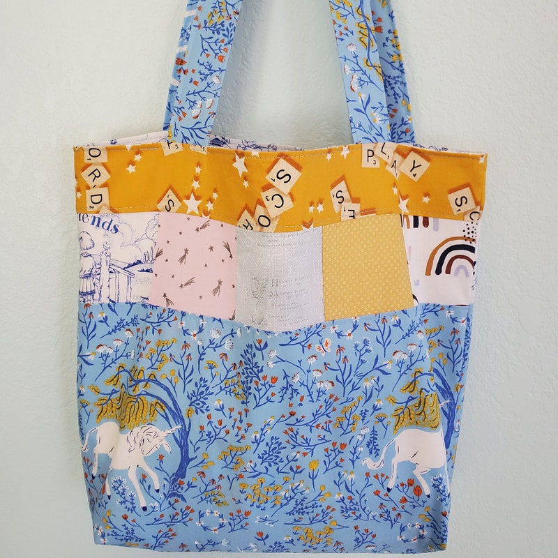 Library Book Bag - Etsy