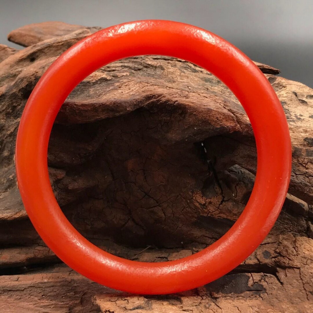 Antique, Red Agate Bangle,special Offer, Ming Dynasty, Jade Bangle - Etsy