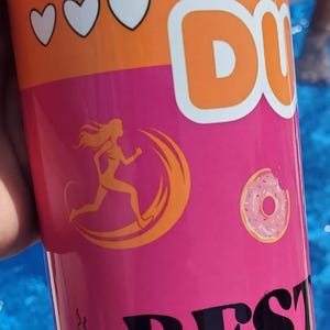 Dunkin, Teacher Appreciation, Mrs. Runs on Dunkin, Custom Tumbler ...