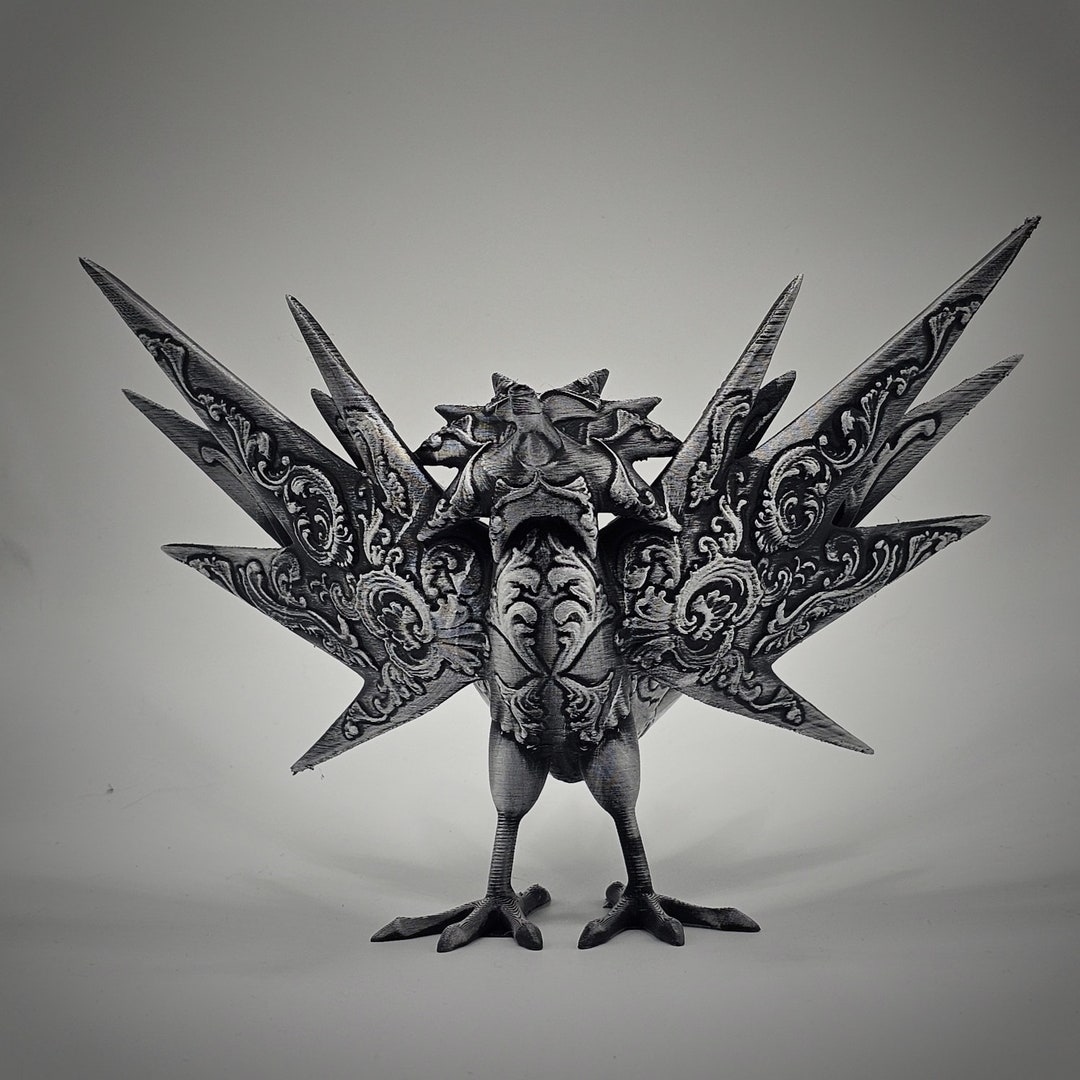 Zapdos 3d Printed Pokemon Statue - Etsy