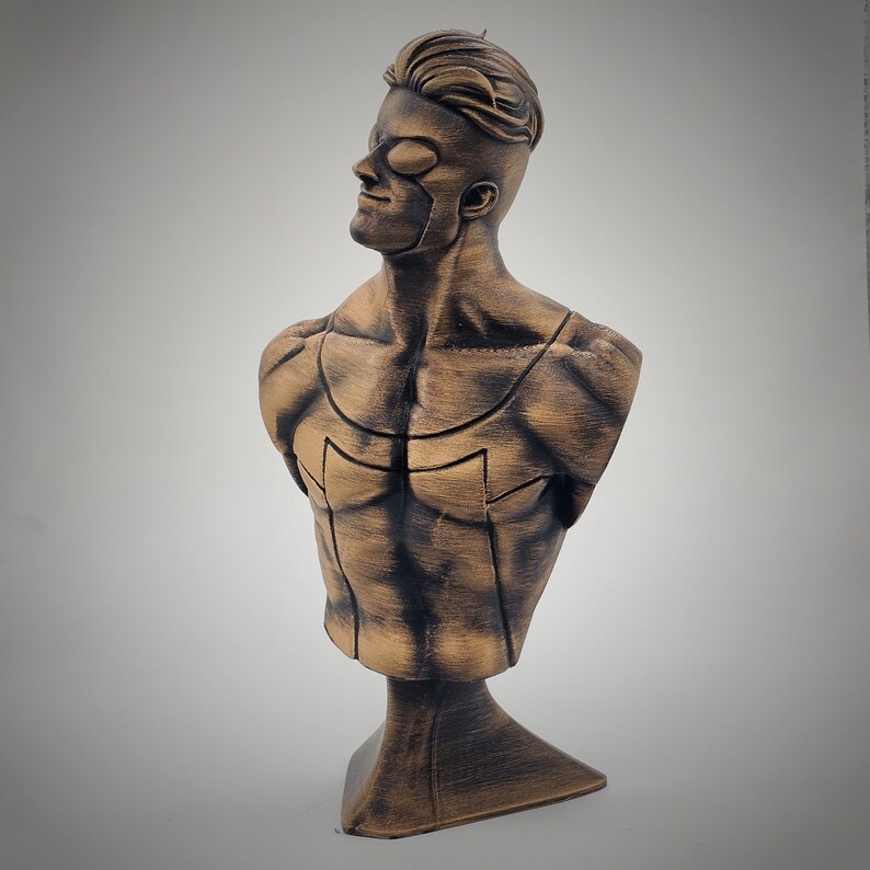 Invincible 3d Printed Bust - Etsy