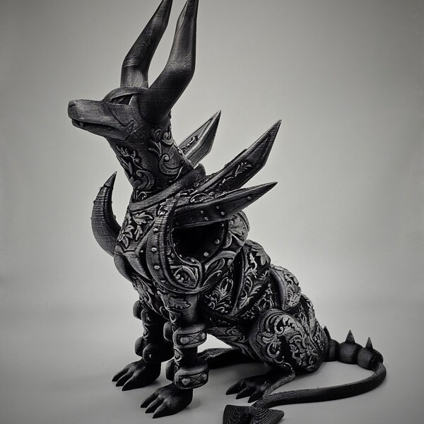 3d Printed Houndoom - Etsy