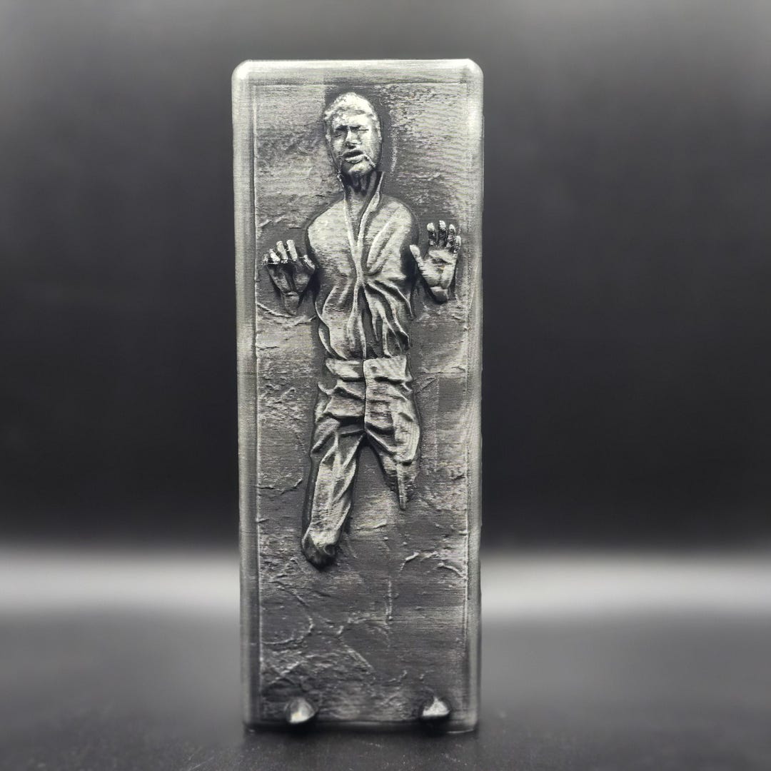 Han Solo in Carbonite 3d Print - 6 Inch - Hand Painted - Etsy