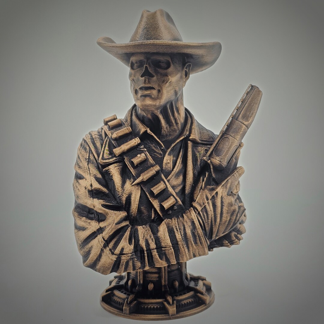 Fallout the Ghoul Bust - Etsy
