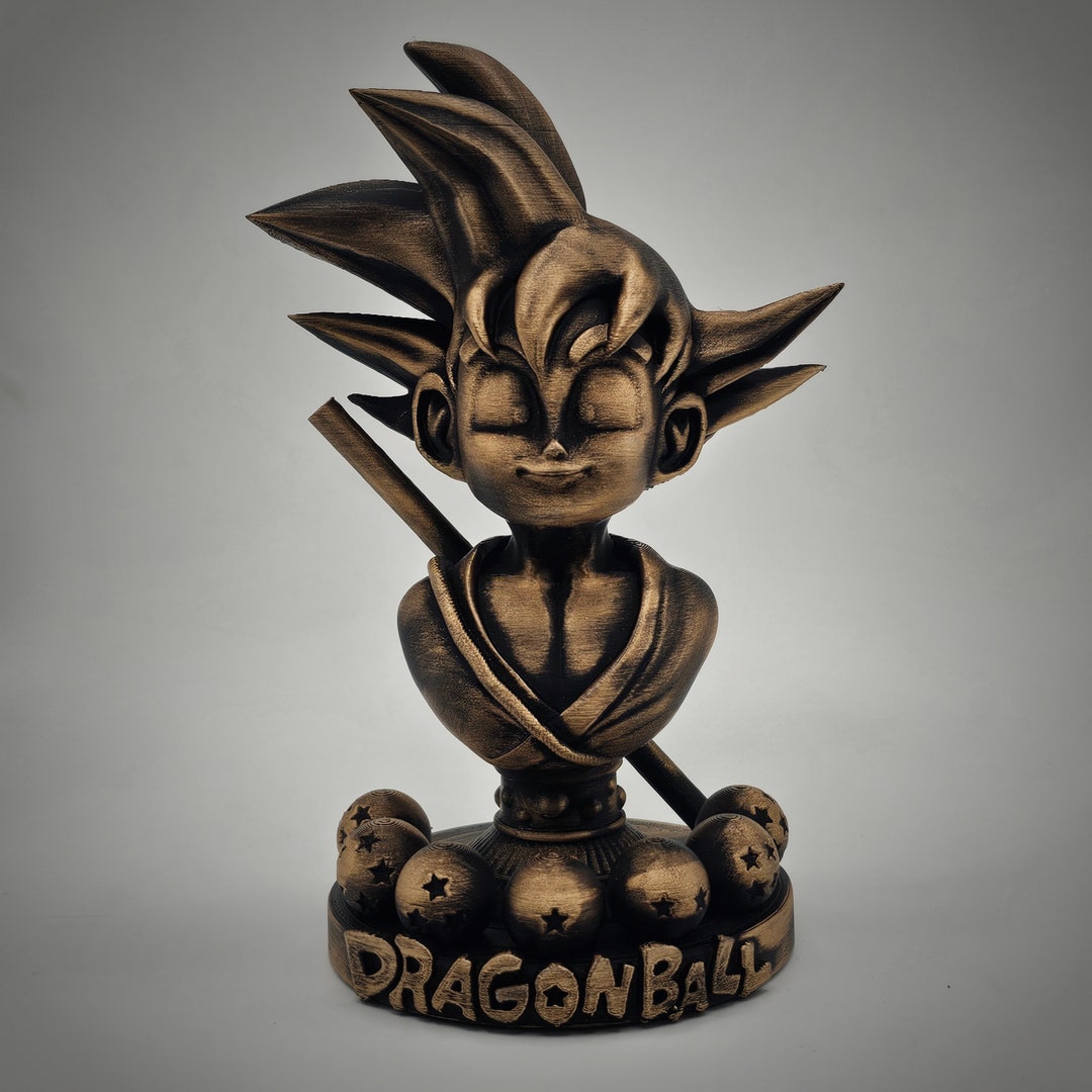 Dragon Ball Z - Kid Goku Bust - Etsy