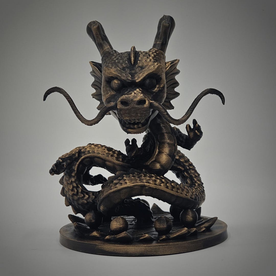 Shenron DBZ 3d Printed Statue - 6 Inch - Etsy