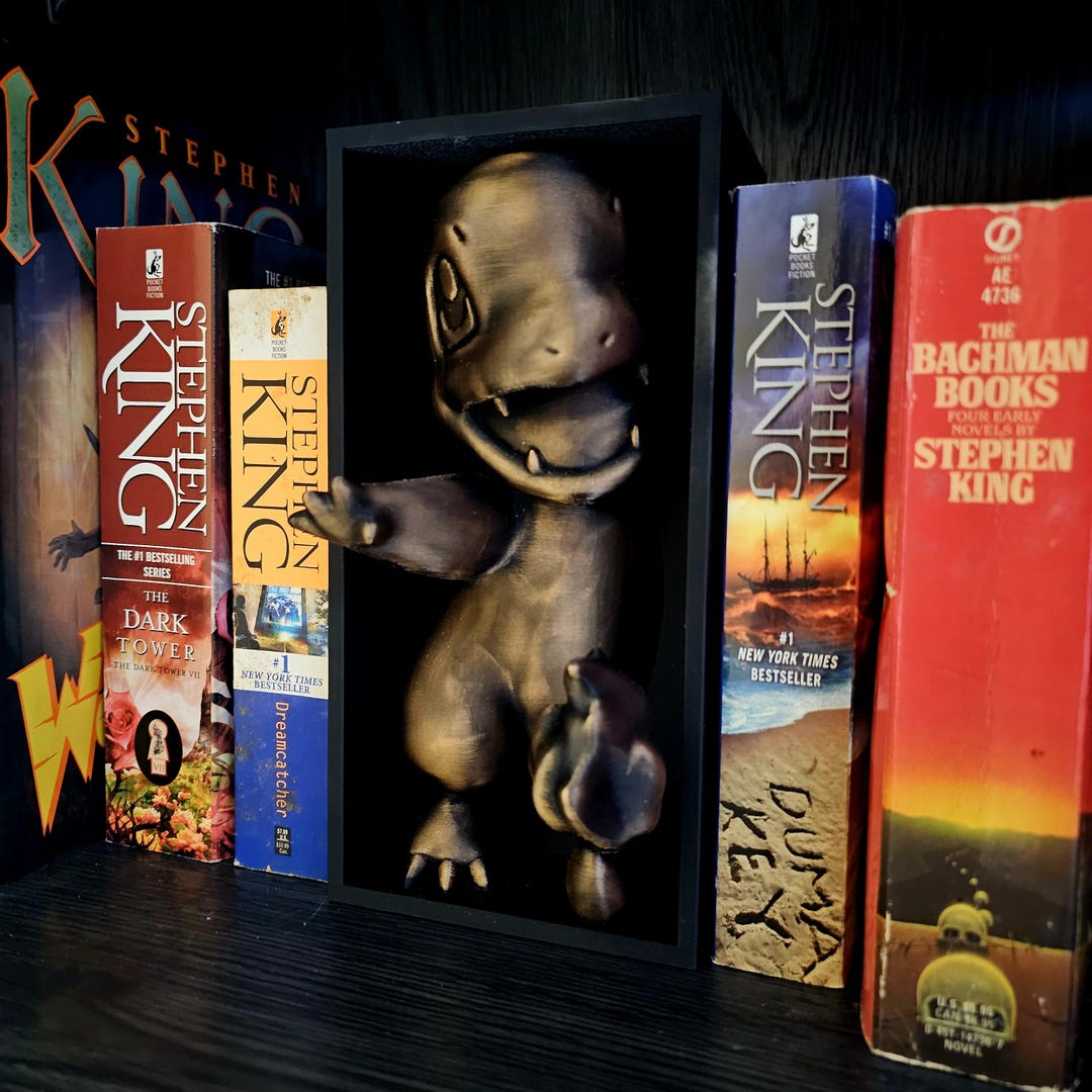 Charmander Book Nook / Video Game Nook - Etsy