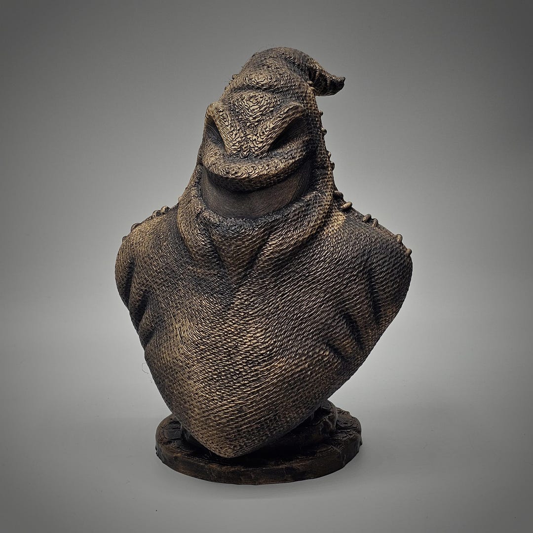 Oogie Boogie Statue Bust 3d Printed - Etsy