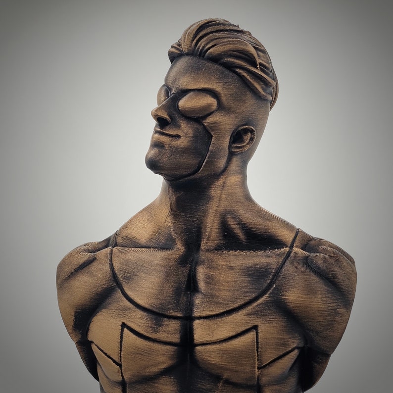 Invincible 3d Printed Bust - Etsy