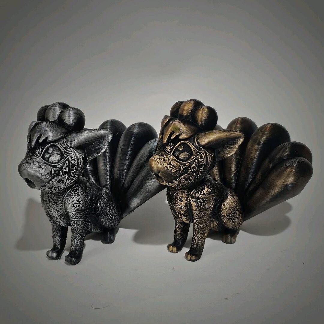 Vulpix 3d Printed Pokemon Statue - Etsy