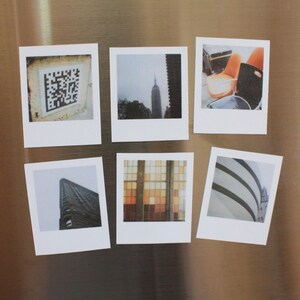 Manhattan "instant Film" Magnets ... Set of 6 Magnets - Etsy