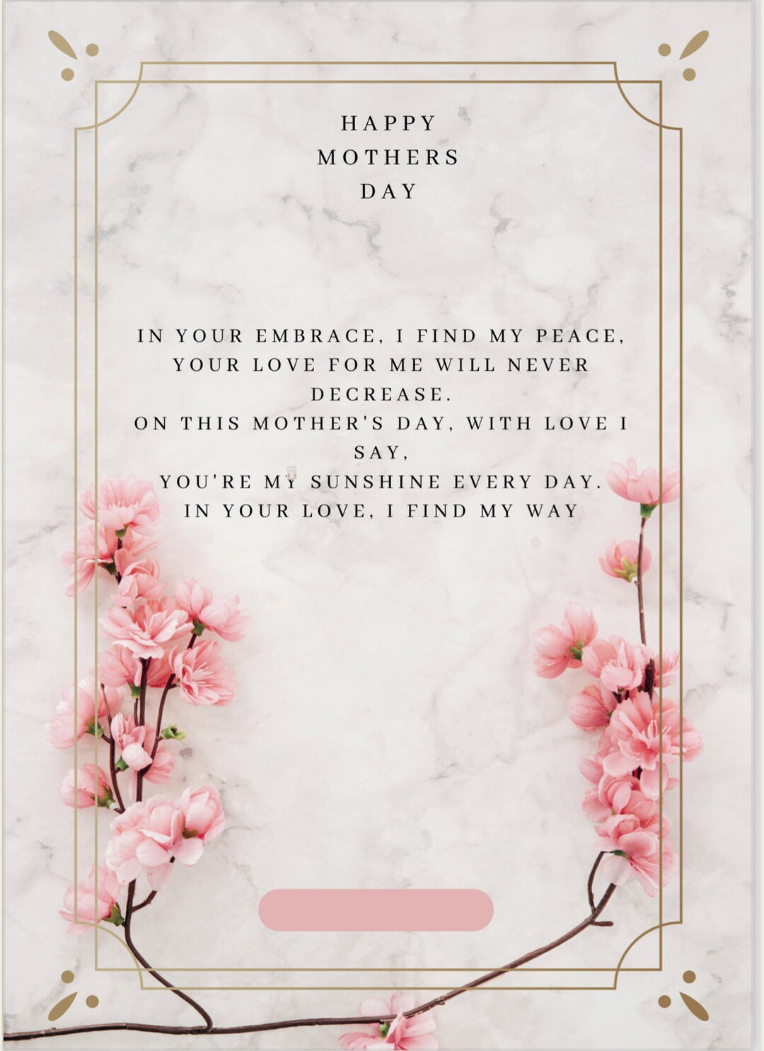 Digital Mothers Day Card Printable - Etsy