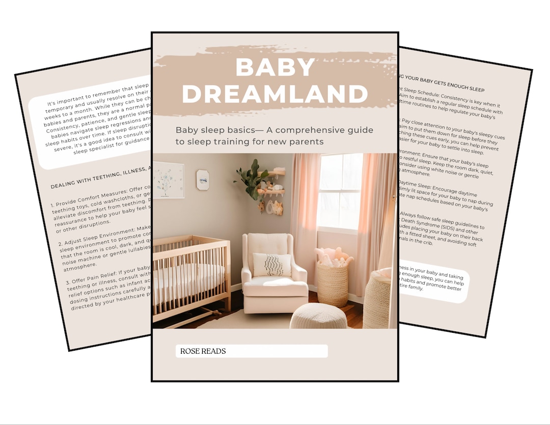 Sleep Training, Book, Baby Sleep, Tips, Dreamland, Newborn Sleep ...