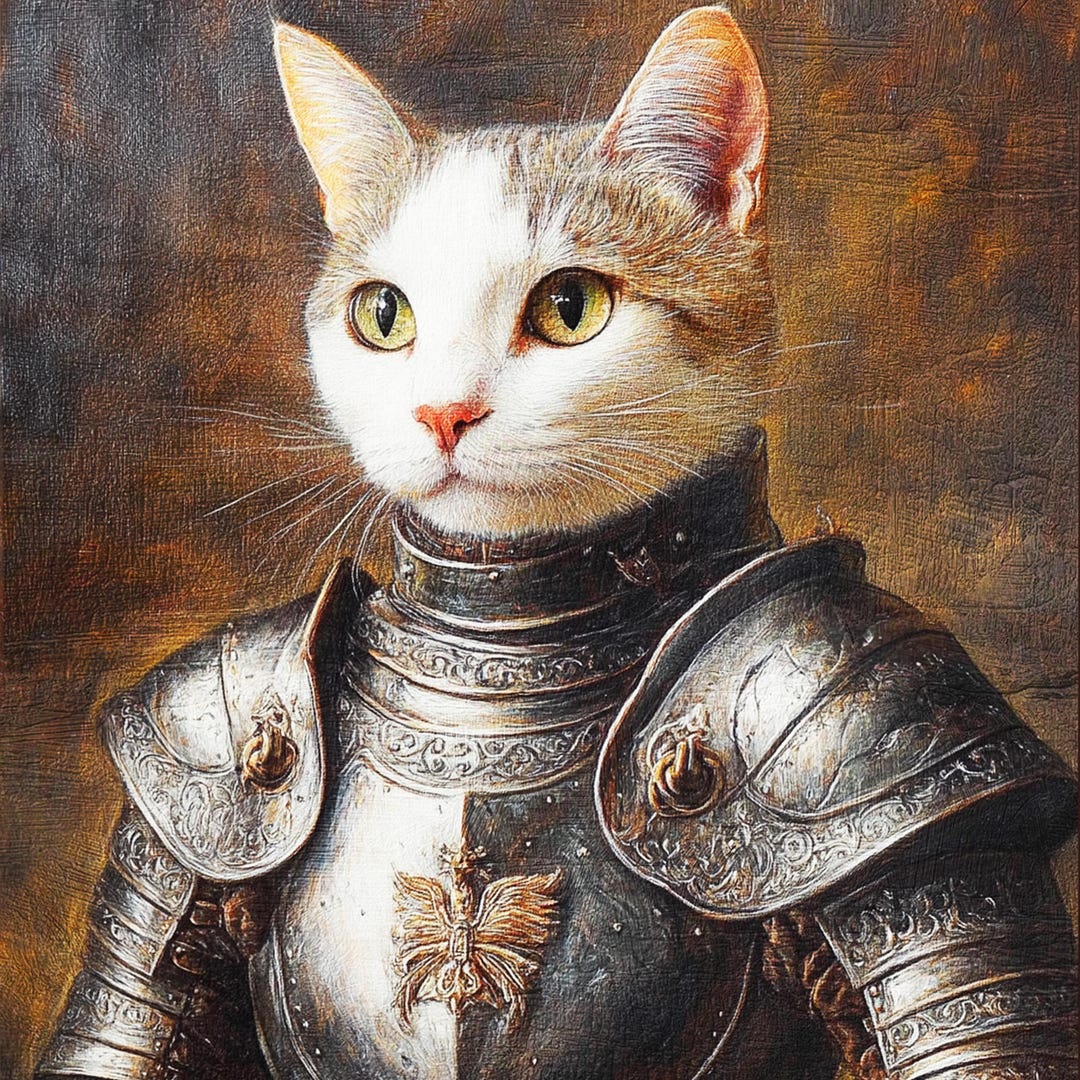 Custom Pet Portrait Royal Drawing, Renaissance Cat Painting, Pet Lover ...