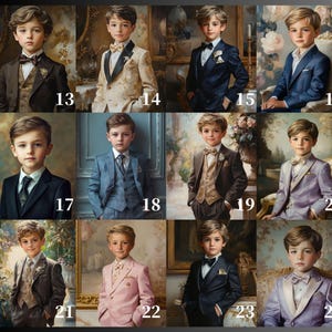 Custom Royal Boy Portrait, Custom Kids Portrait, Oil Painting ...