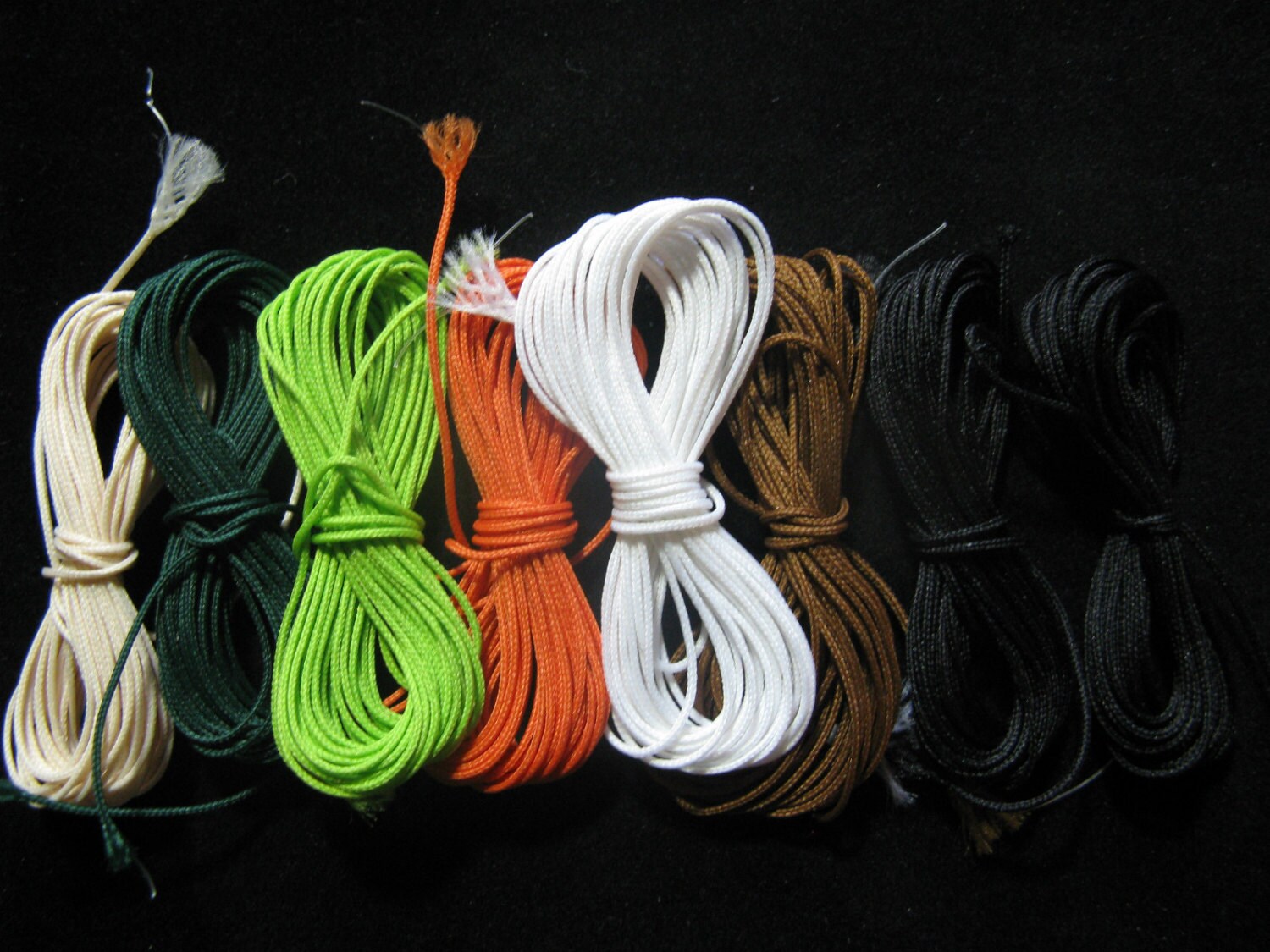 Nylon Stringing Cord .80 Mm 80 Feet 8 Assorted Colors FALL80 - Etsy