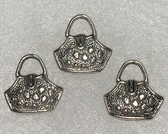 Large Luxe Branch Pom Pom Charms Bag Purse Charms Bag Purse Pendant Key ...