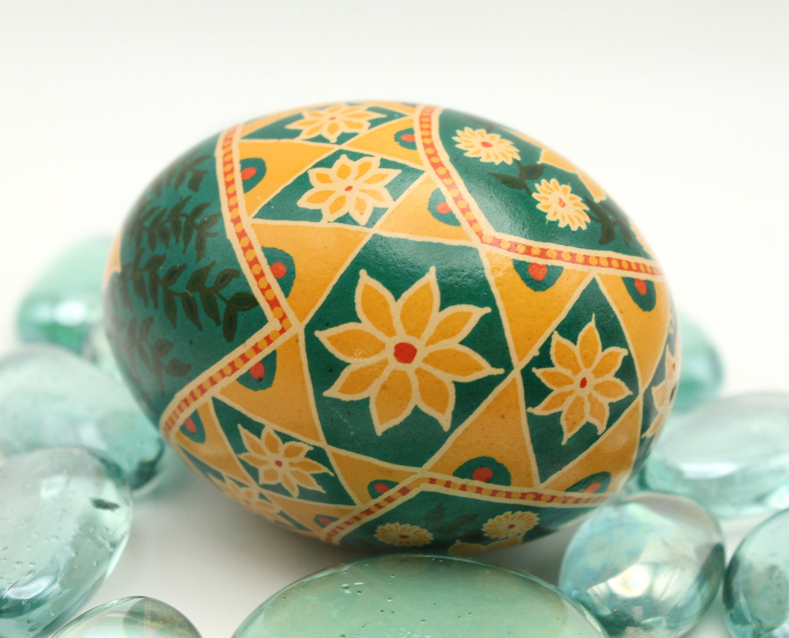 Dreaming of Summer Pysanka Sunflower Pysanky Ukrainian Easter - Etsy