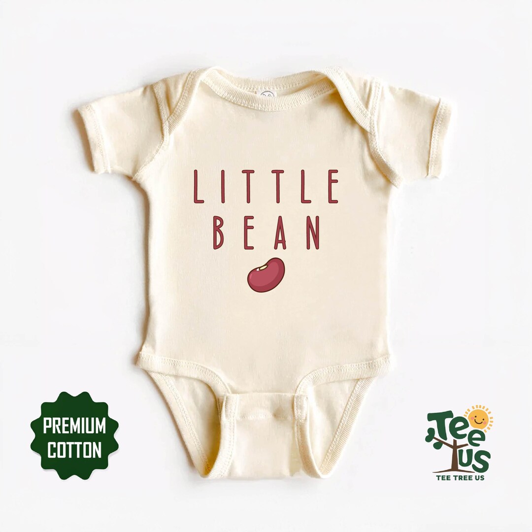 Little Bean Kid Shirt, Little Bean Bodysuit, New Baby Gift, Cute Kids ...