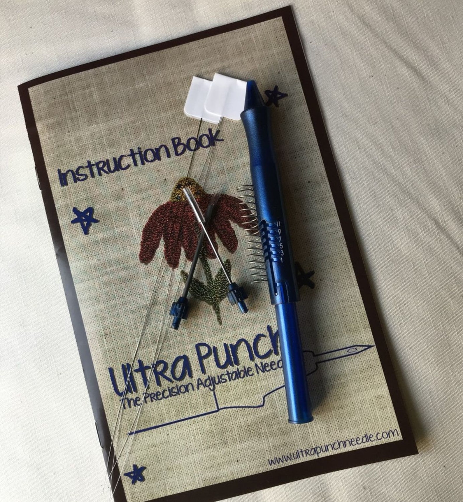 Ultra Punch Needle 3 Tips 2 Threaders Instruction Booklet - Etsy
