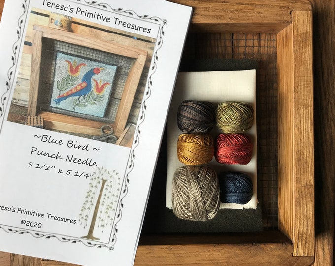 PN282 Pumpkin With Sifter Frame Pattern on Weavers Cloth Valdani ...