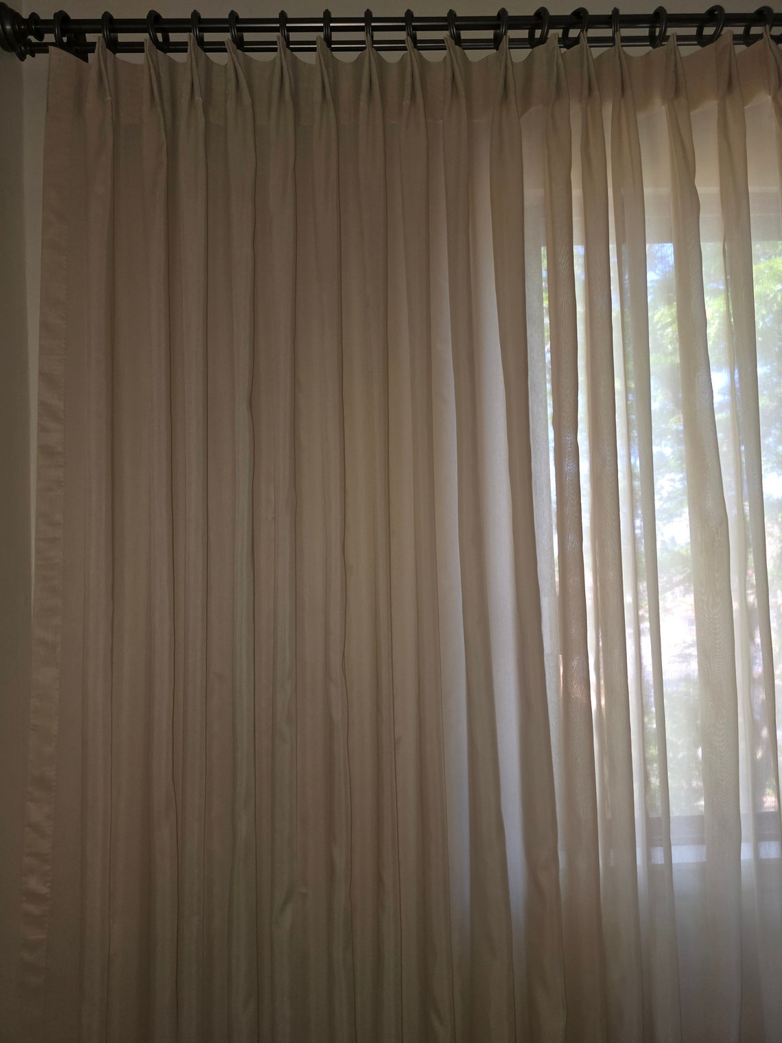 Elegant Ready-made Custom Drapery Panels - Etsy