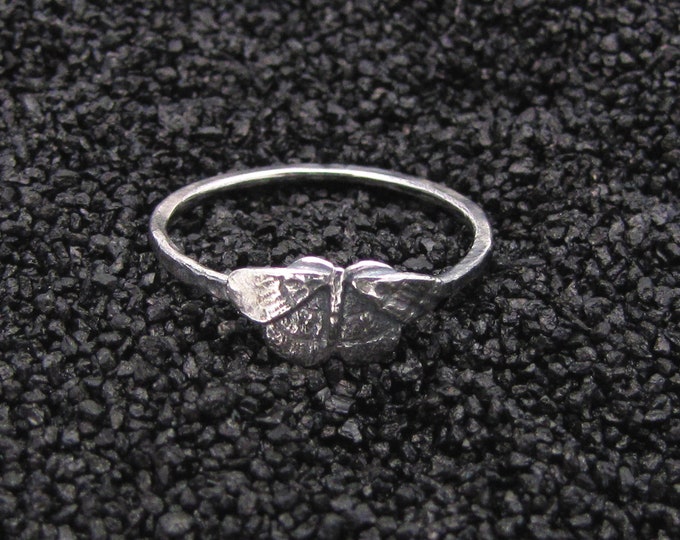 Tiny Moth Ring - Etsy