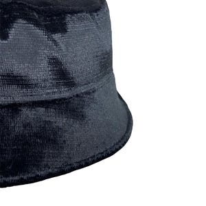 Black Shiny Bucket Hat - Etsy