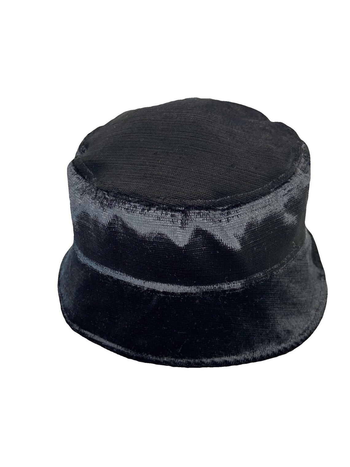 Black Shiny Bucket Hat - Etsy