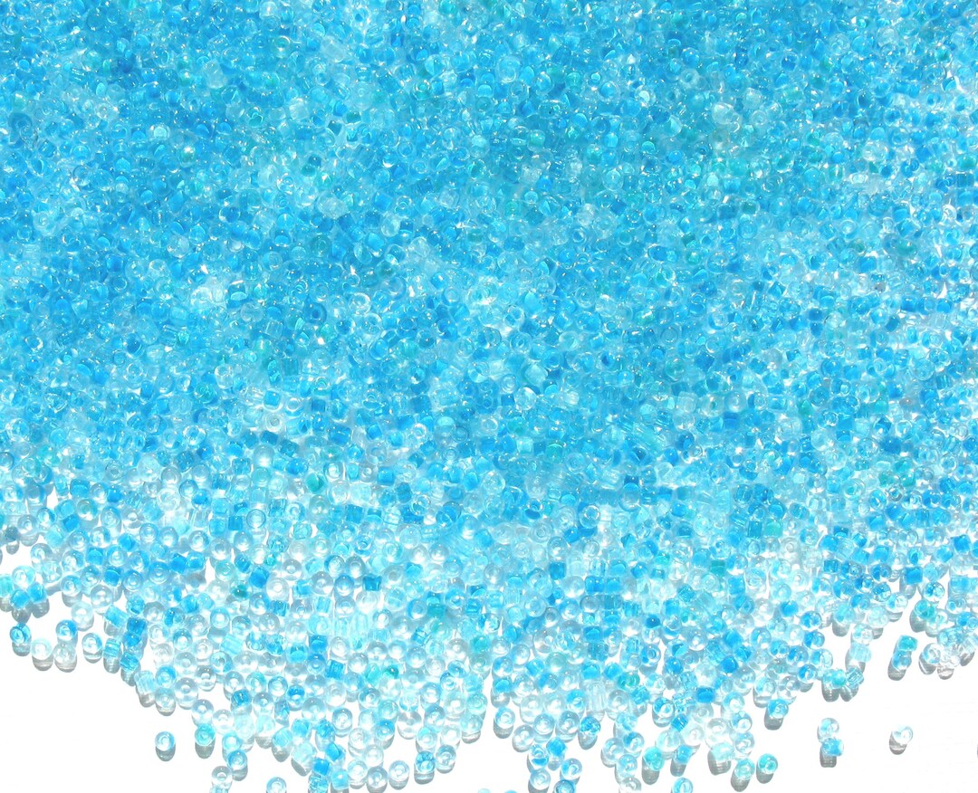 Bahama Blue - Crafts 10/0 Translucent Glass Seed Beads - Etsy