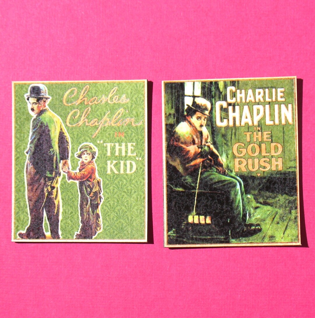 Charlie Chaplin Golden Age of Hollywood Magnet Set - Etsy