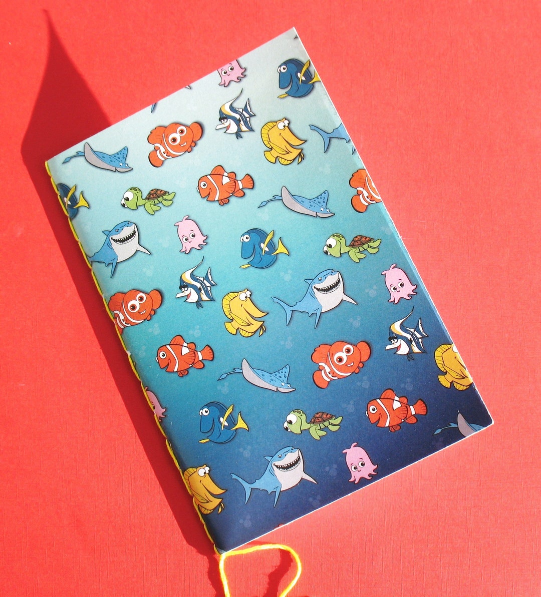 Finding Nemo - Hand-stitched Softcover Notebook - Etsy