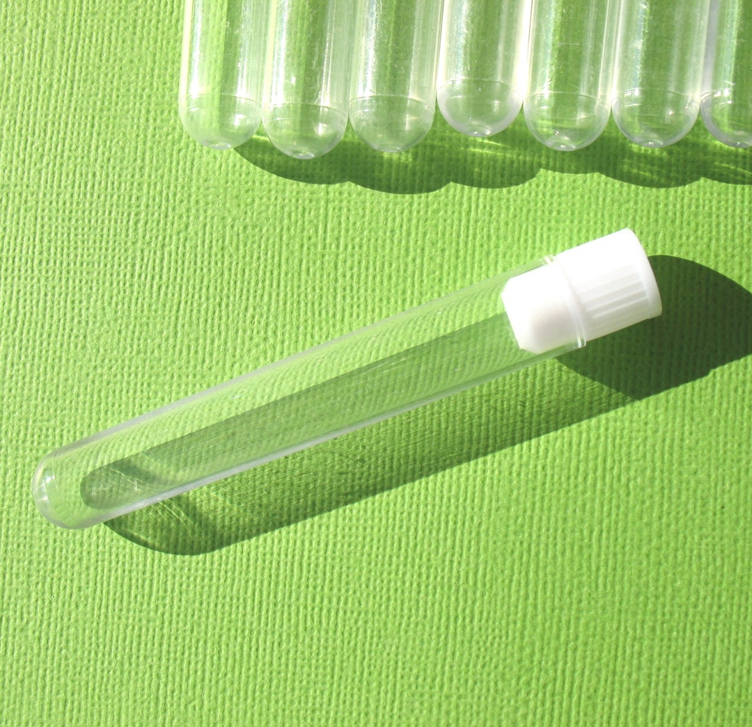 Science - Crafts 5 Ml Test Tubes & Caps - Etsy