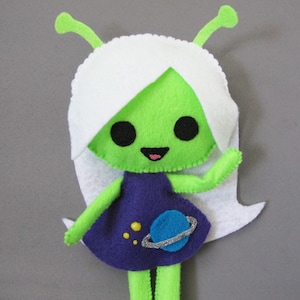 Alien Girl Plush Doll - Etsy